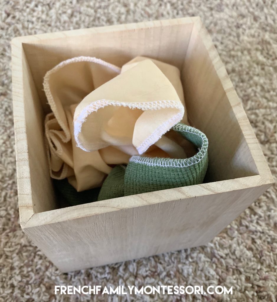 DIY FABRIC TISSUE BOX – French Family Montessori