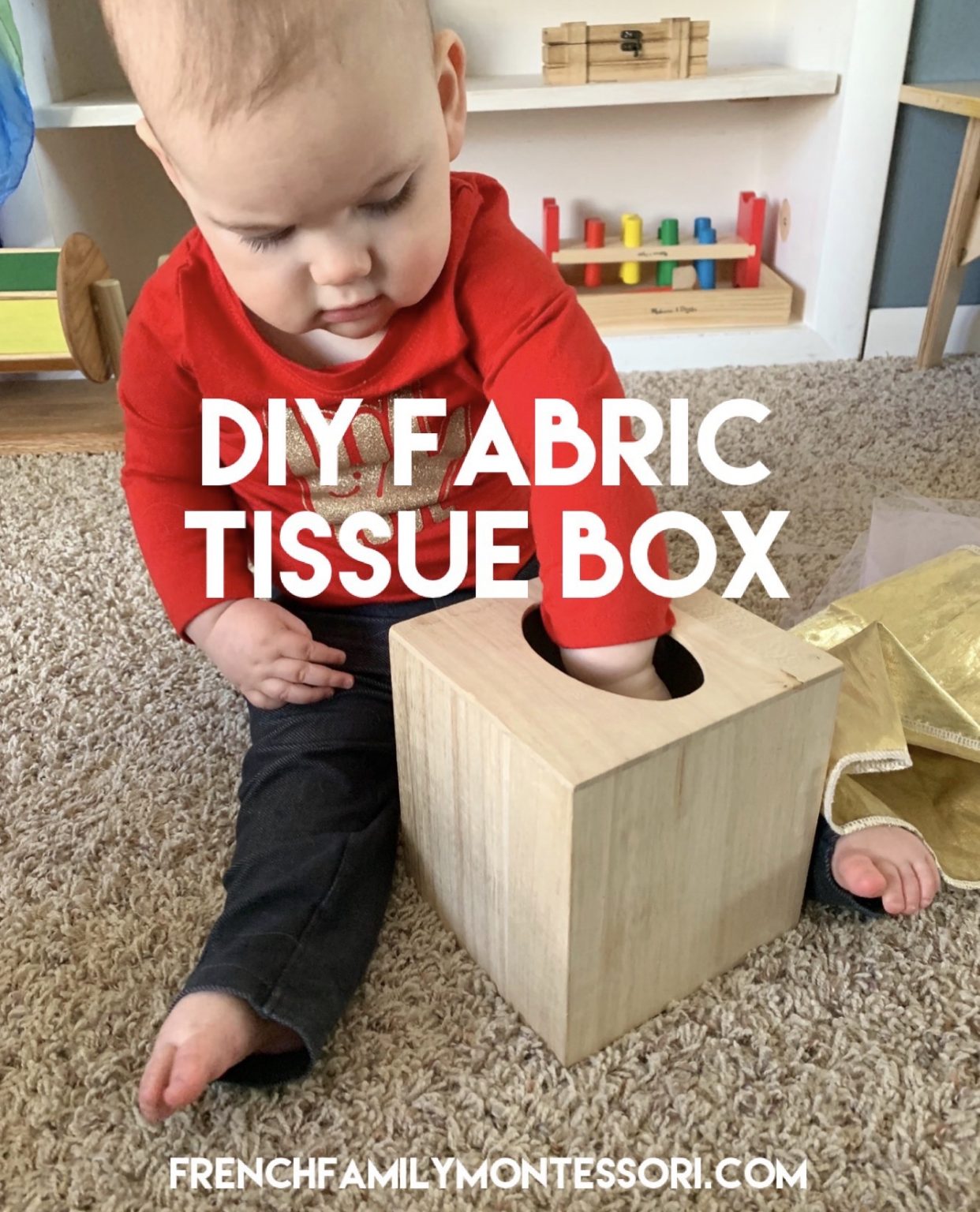 DIY FABRIC TISSUE BOX – French Family Montessori