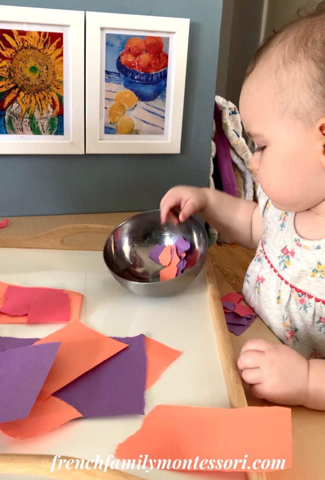 RIPPING PAPER AND HOMEMADE GLUE ACTIVITY – French Family Montessori