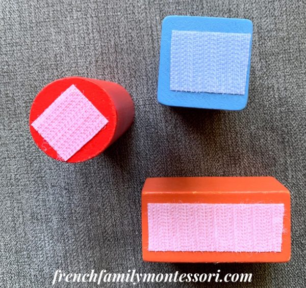 DIY VELCRO ACTIVITY – French Family Montessori