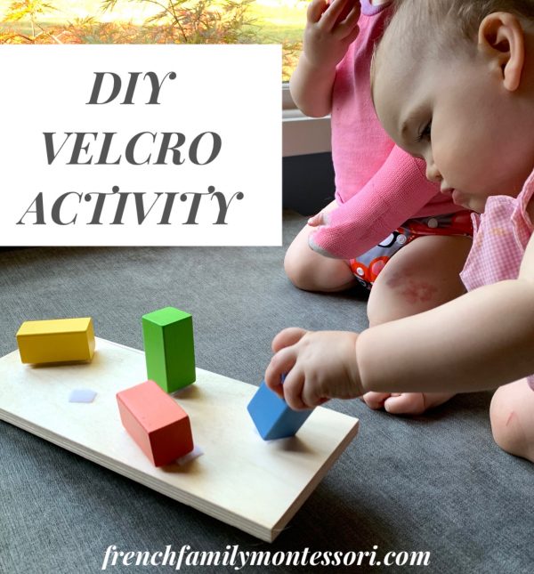 DIY VELCRO ACTIVITY – French Family Montessori