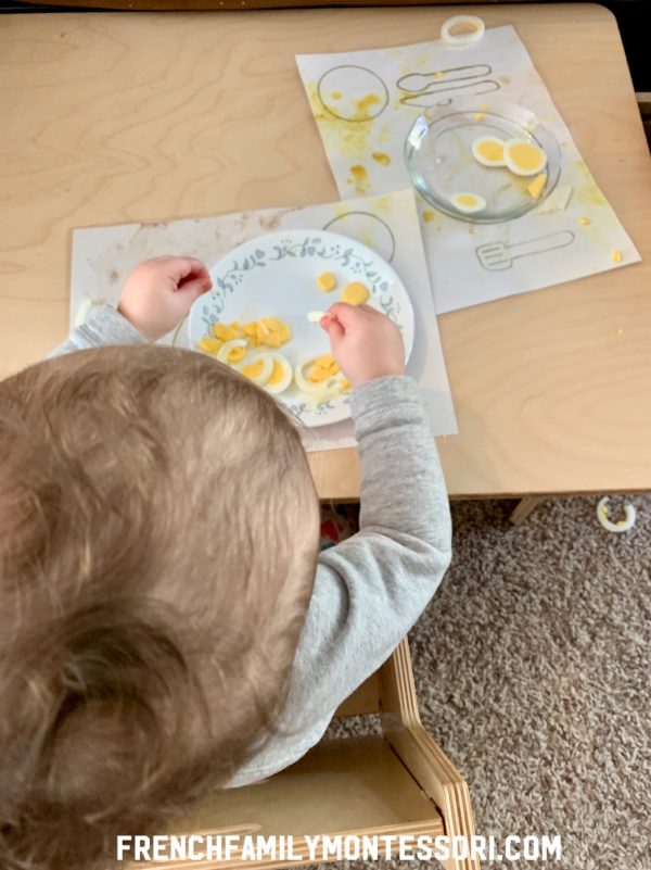 FOOD PREPARATION INTRO: HARD BOILED EGG SLICING – French Family Montessori