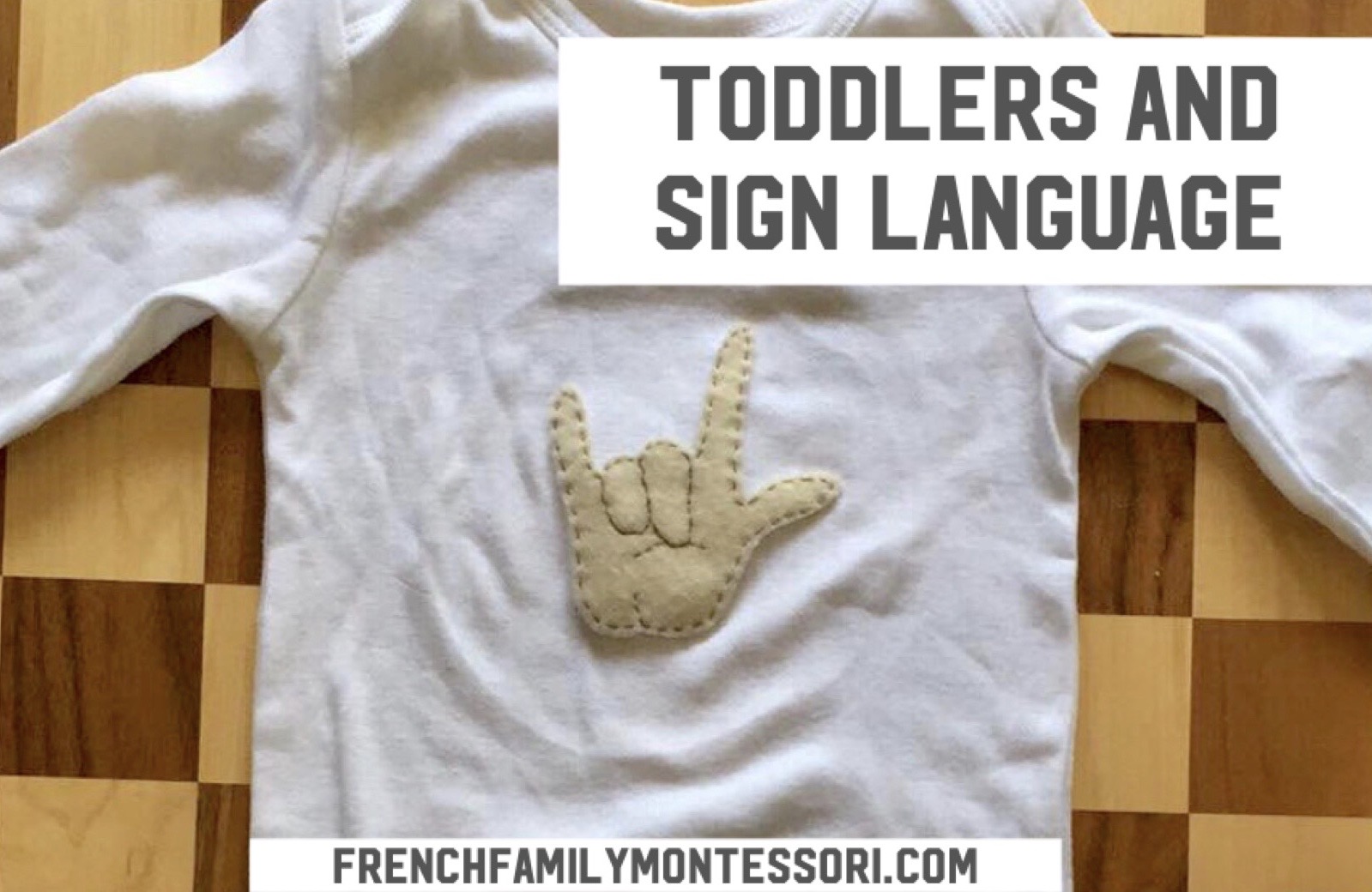 TODDLERS AND SIGN LANGUAGE – French Family Montessori