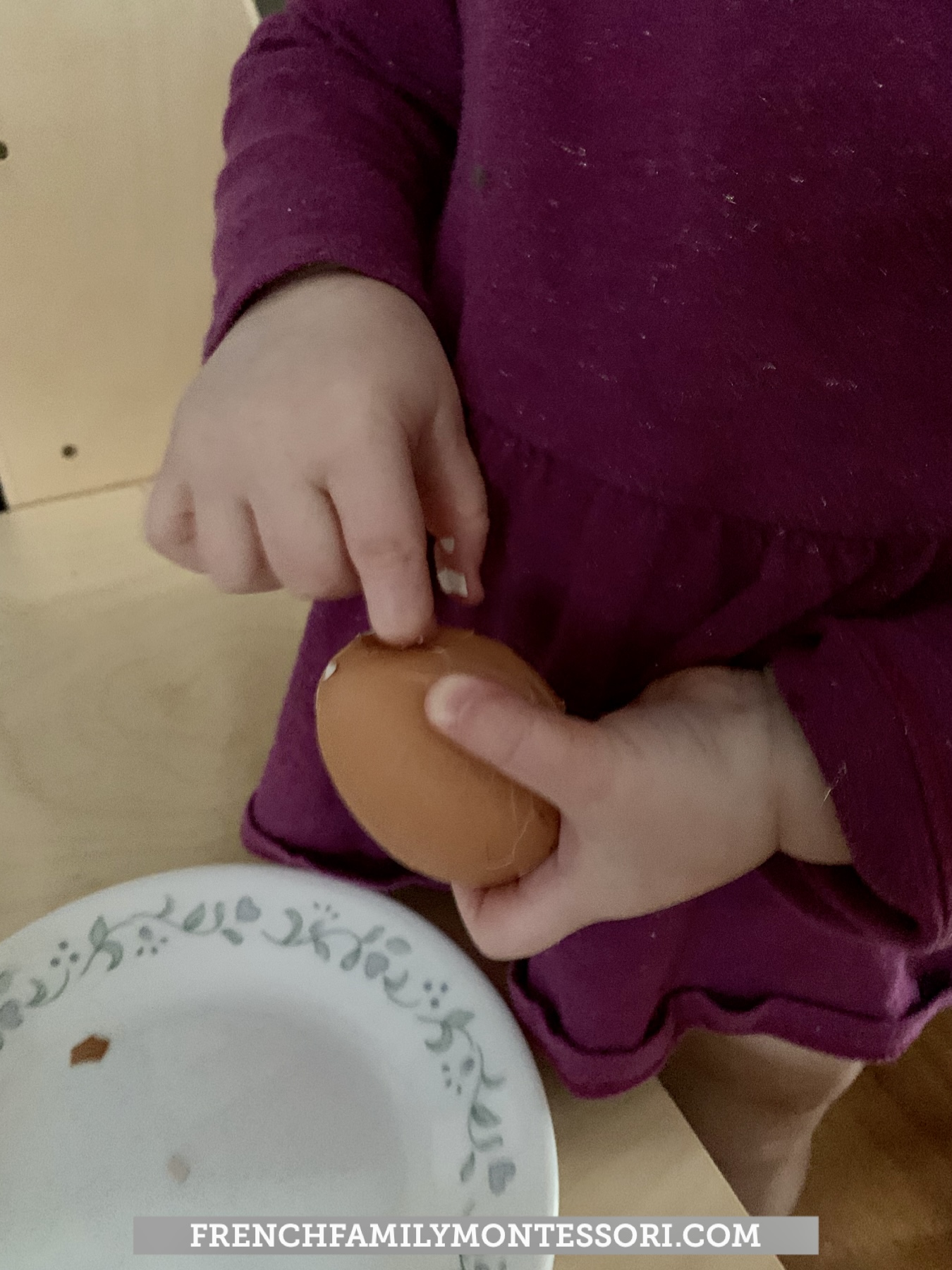 MONTESSORI TODDLER FOOD PREPARATION: PEELING – French Family Montessori