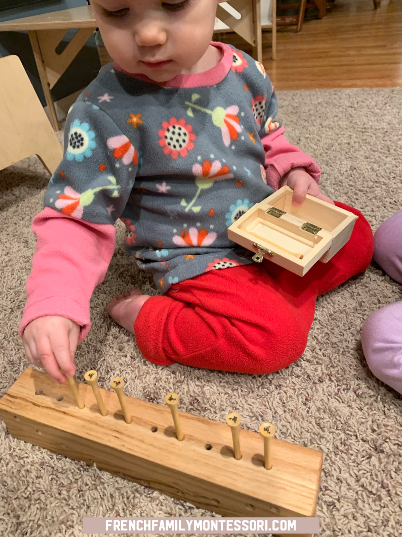DIY BLOCK OF HOLES – French Family Montessori