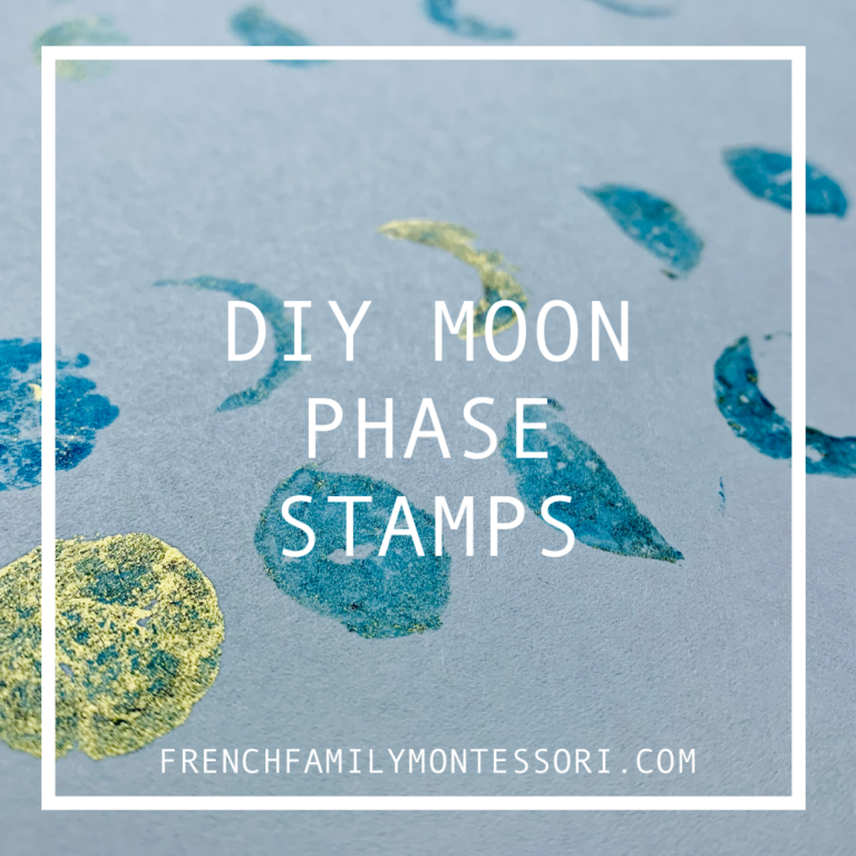 DIY MOON PHASE STAMPS – French Family Montessori