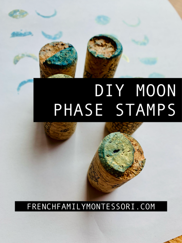 DIY MOON PHASE STAMPS – French Family Montessori