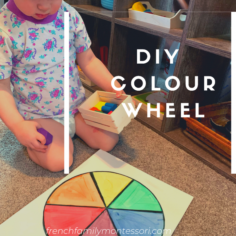 MONTESSORI TODDLER: DIY COLOUR WHEEL – French Family Montessori