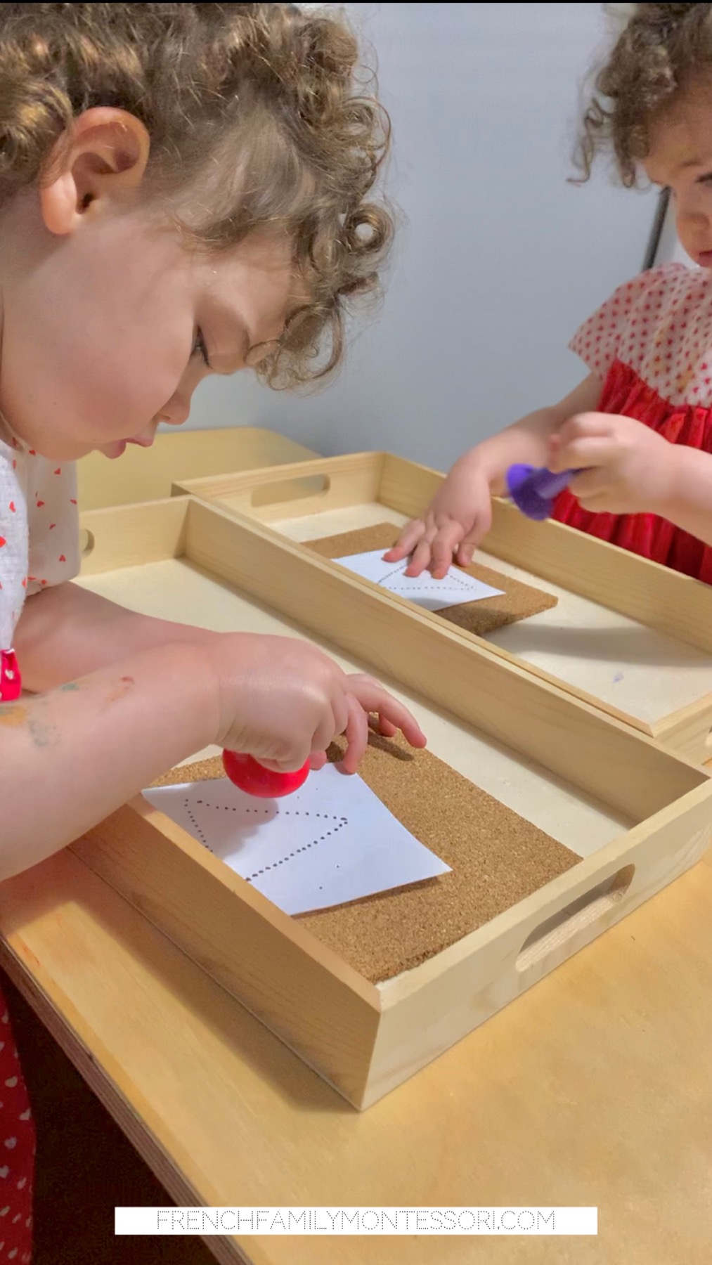 TODDLER/PRESCHOOL: PUSHPIN ACTIVITY – French Family Montessori
