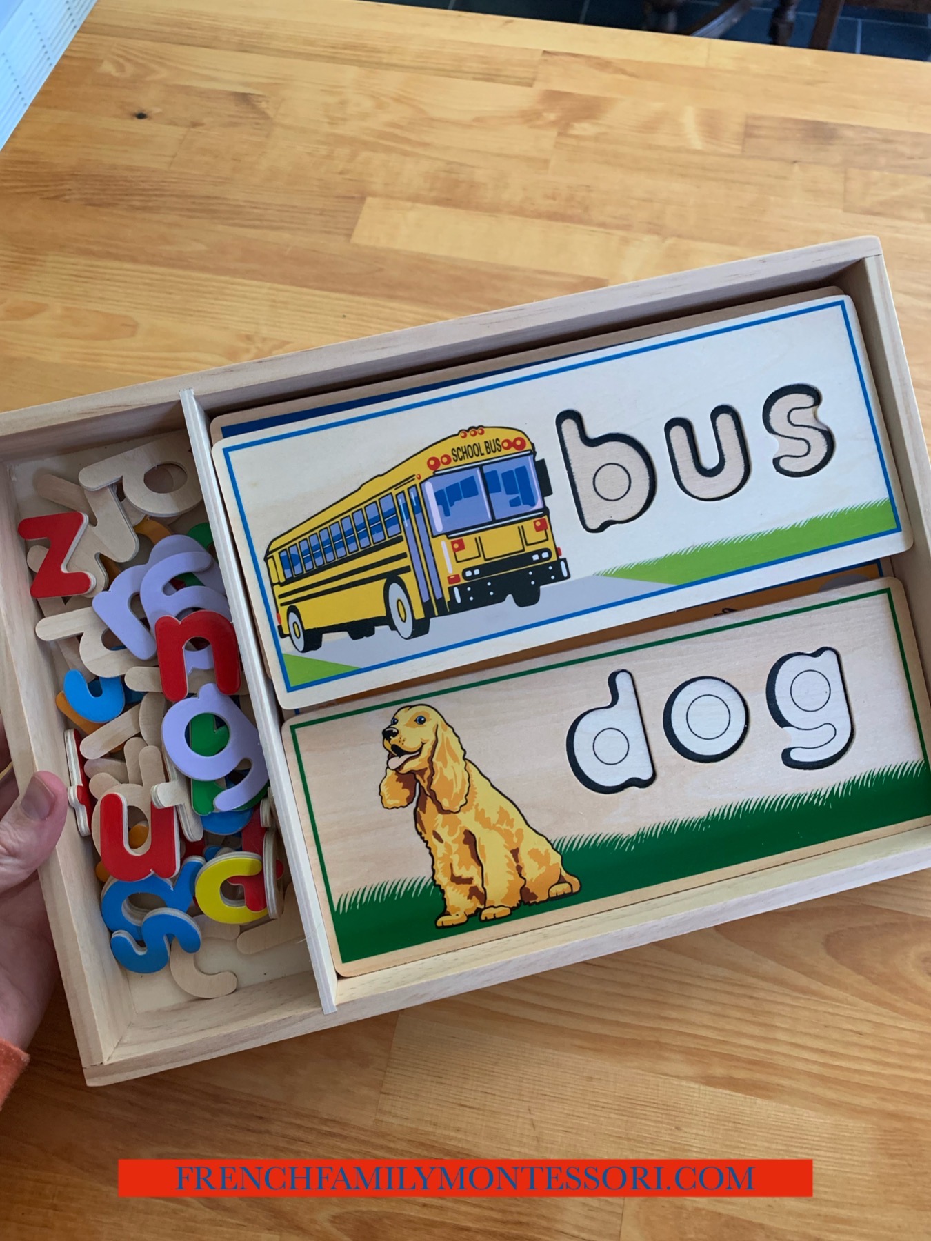 MONTESSORI TODDLER: MODIFICATIONS AND A MOVEABLE ALPHABET DIY – French ...