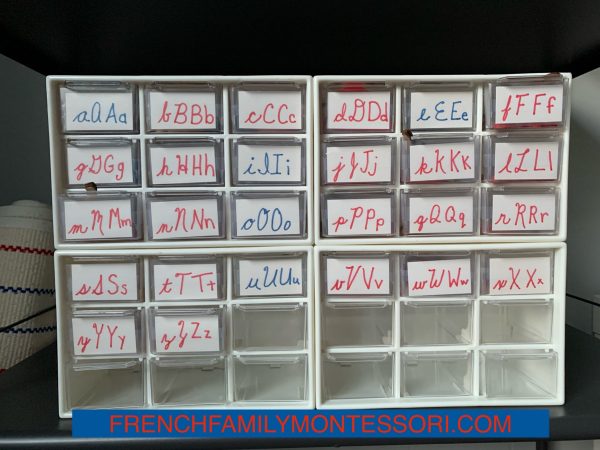 MONTESSORI: LETTER SOUND BOXES DIY – French Family Montessori